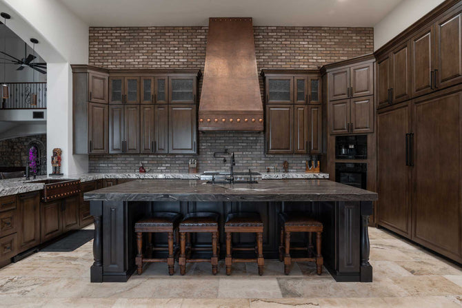 16" Square Handcrafted Copper Bar Sink - Raw Copper (Final Sale ...